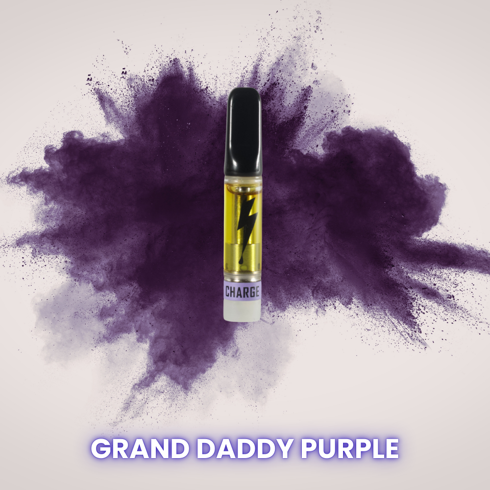 Grand Daddy Purple | Distillate Cartridge | 1g | Charge Bar | Comm Ave ...
